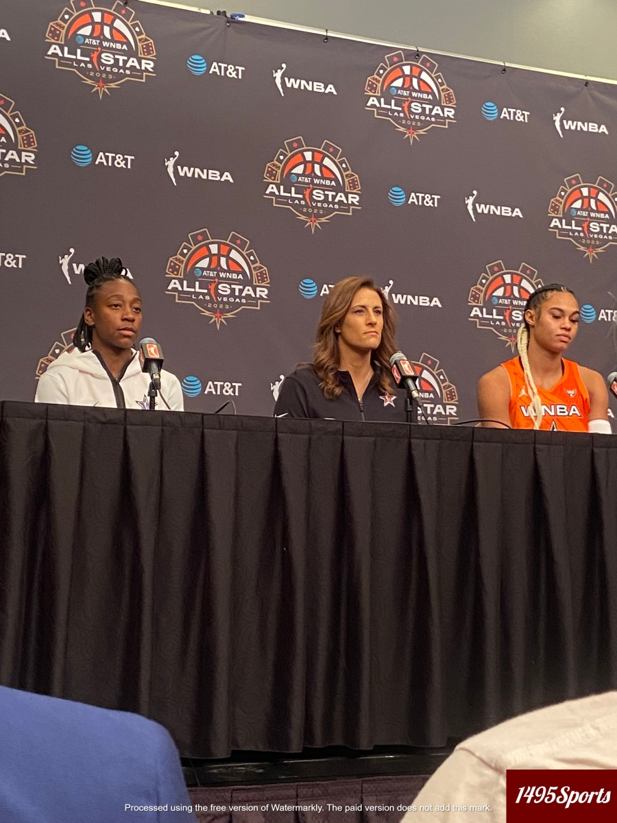 Stars shine in Vegas as current players Put The W in The WNBA | 1495Sports